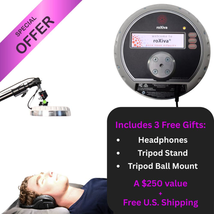 RoXiva® RX1 Stroboscopic Lamp for Wellness & Meditation